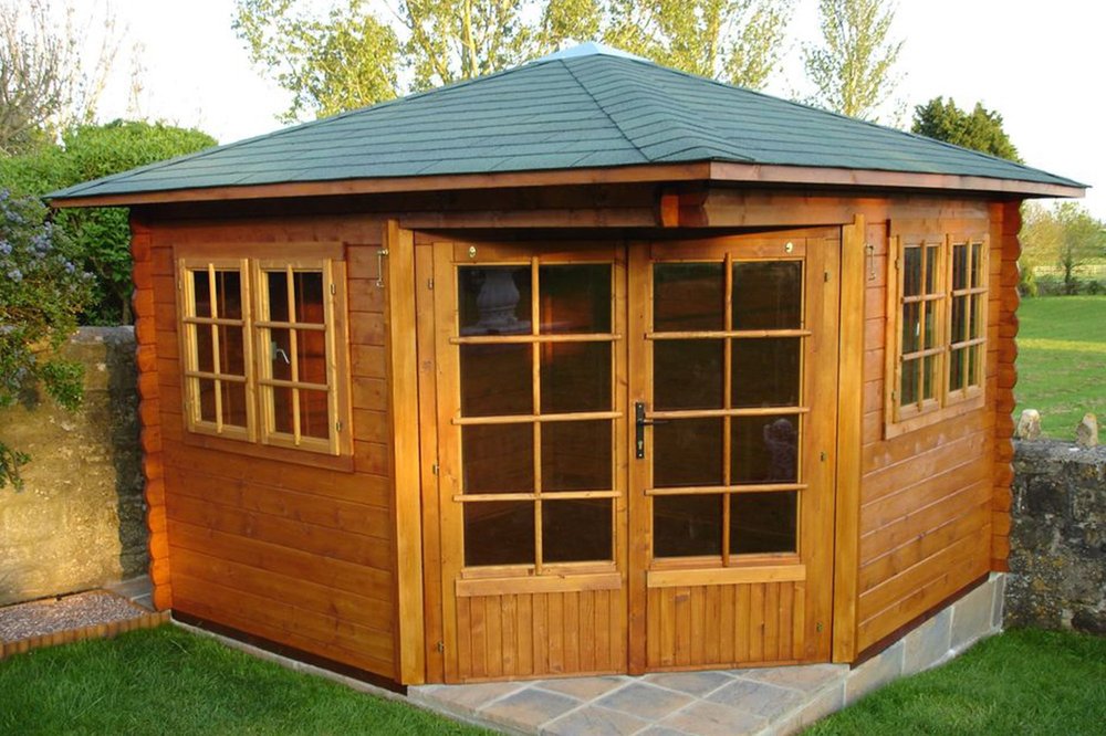 Keops pyramid style log cabins — Keops