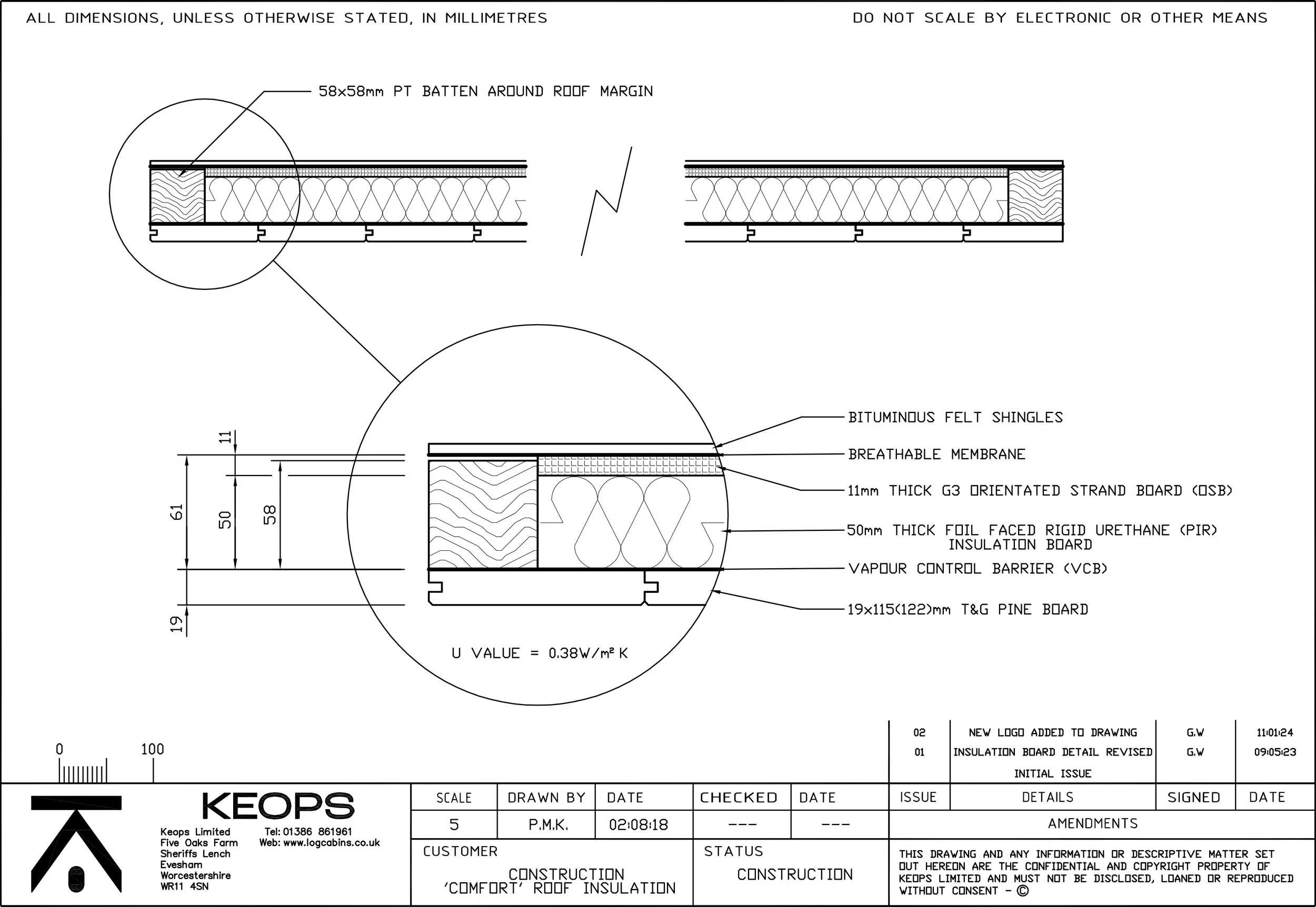 Roof Insulation for Log Cabins | Keops Log Cabins — Keops