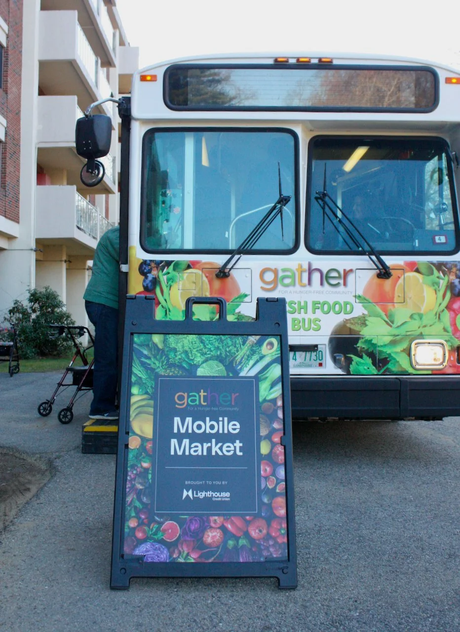 Gather Fresh Food Bus | Mobile Food Pantry | Seacoast NH & Maine