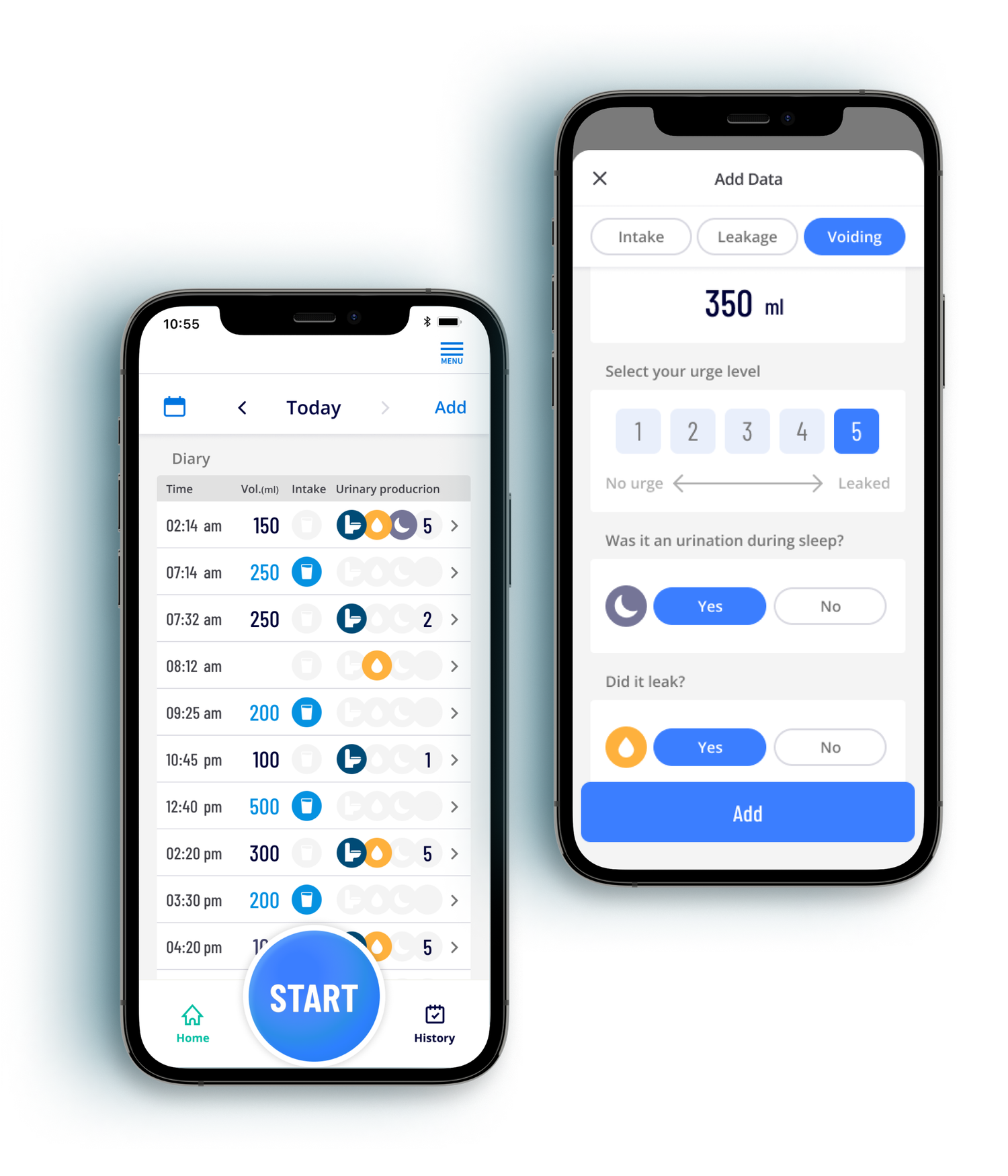 Bladderly - Bladder health monitor & diary