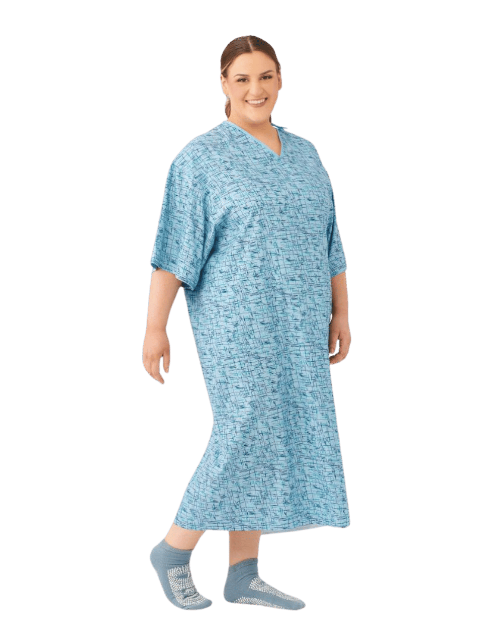 Simple PolyBright Light Patient Gown — Simple Hospital Linen and ...