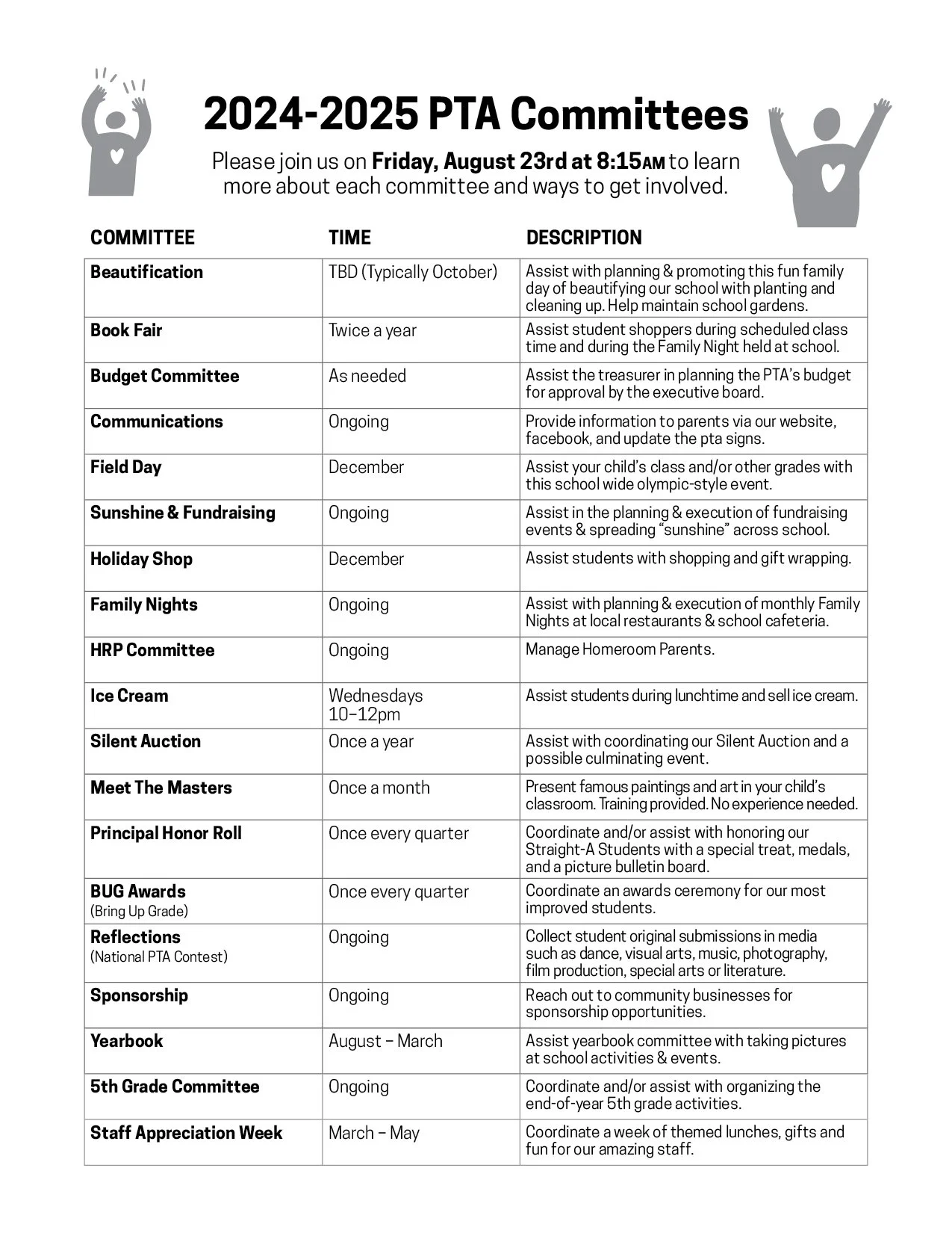 Indian Trace Elementary PTA— About