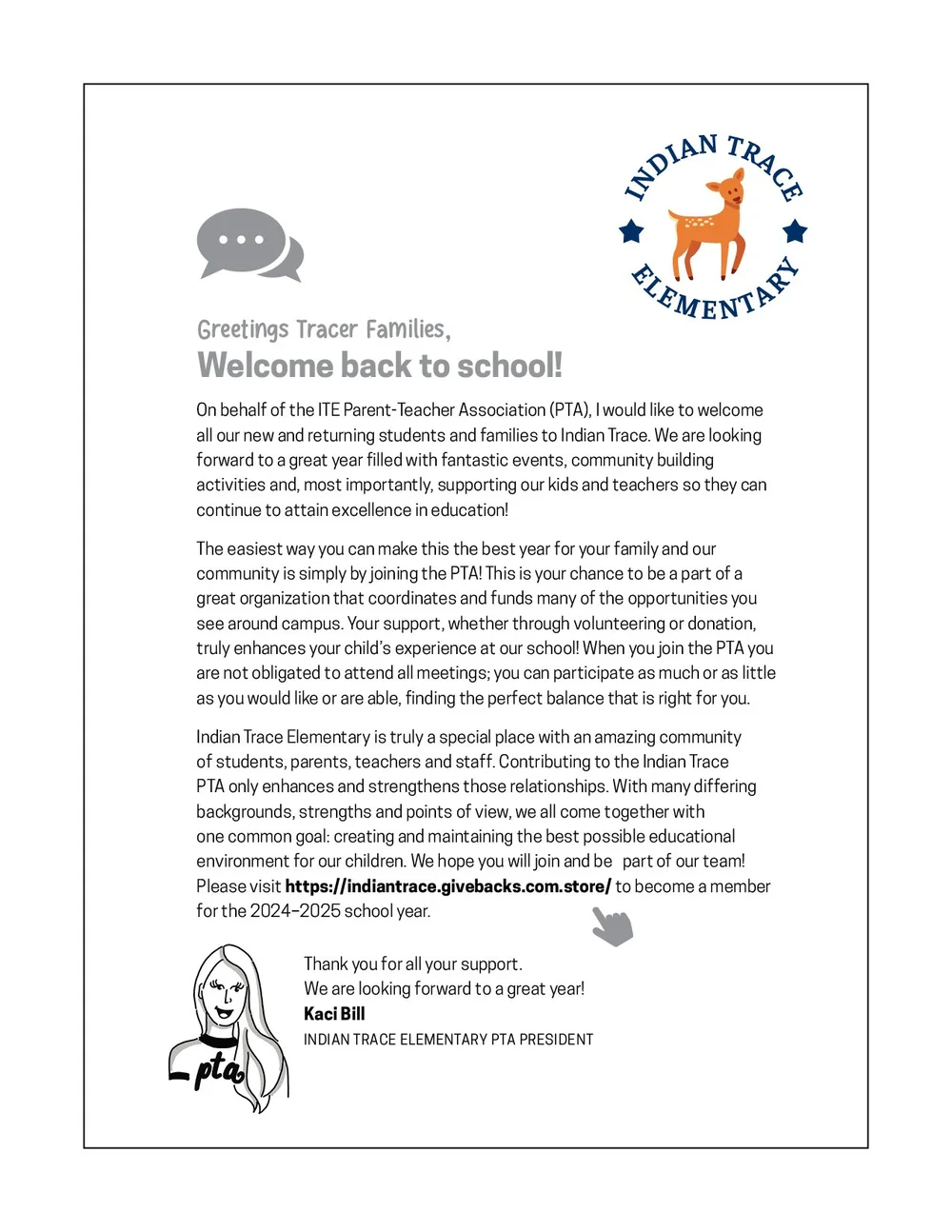 Indian Trace Elementary PTA— About