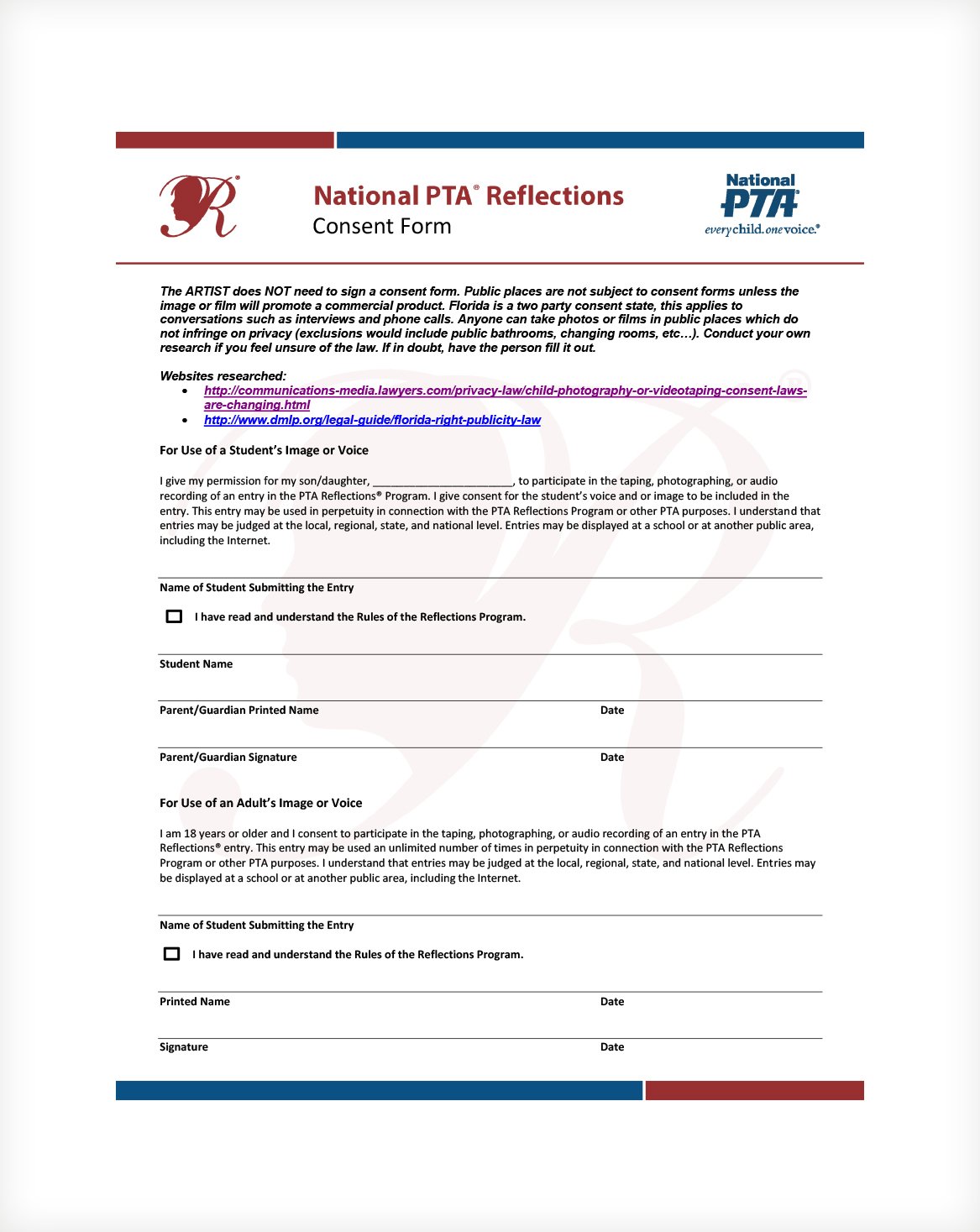 Indian Trace Elementary PTA— Reflections