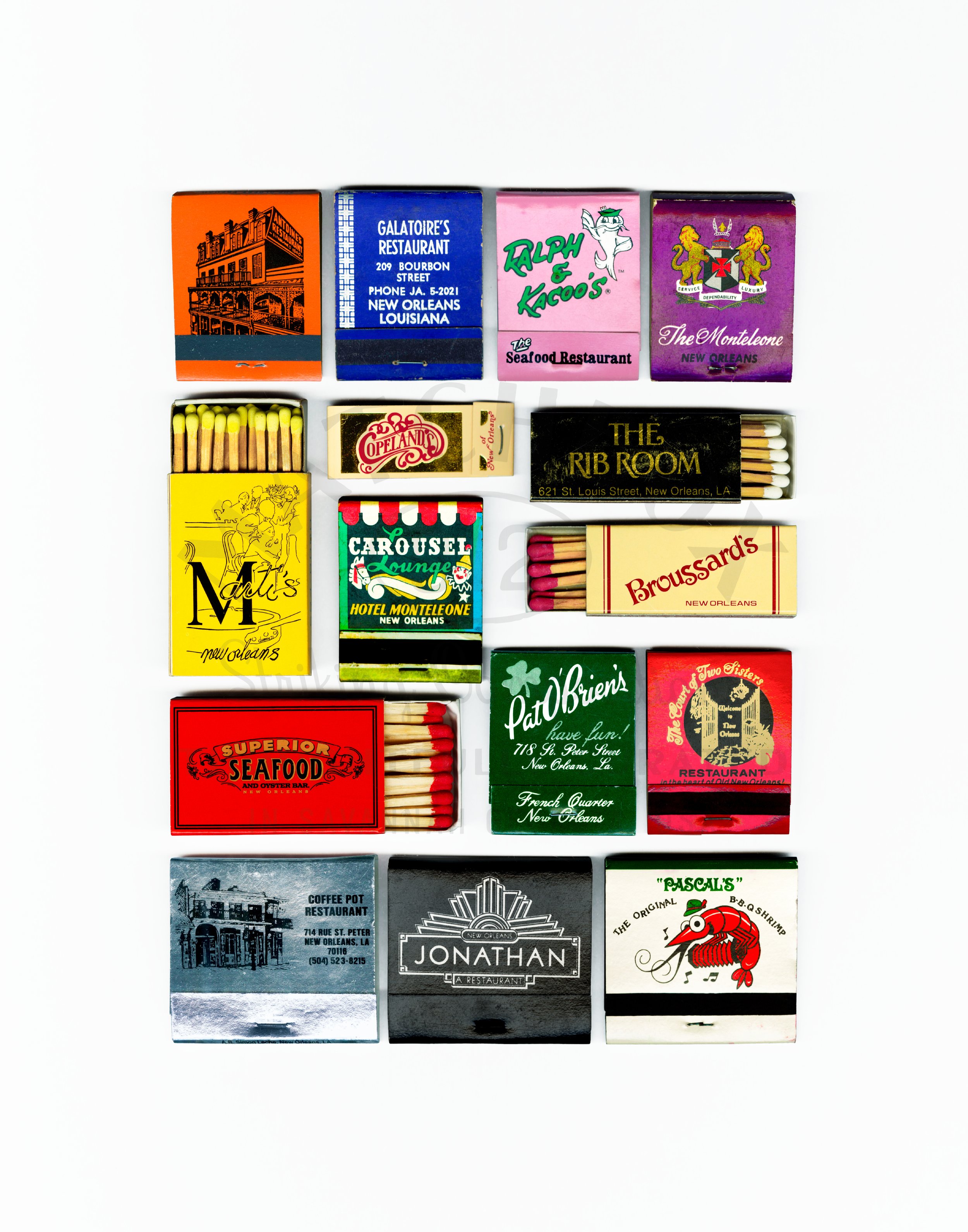 New Orleans - Matchbox Art — Matchbox 912