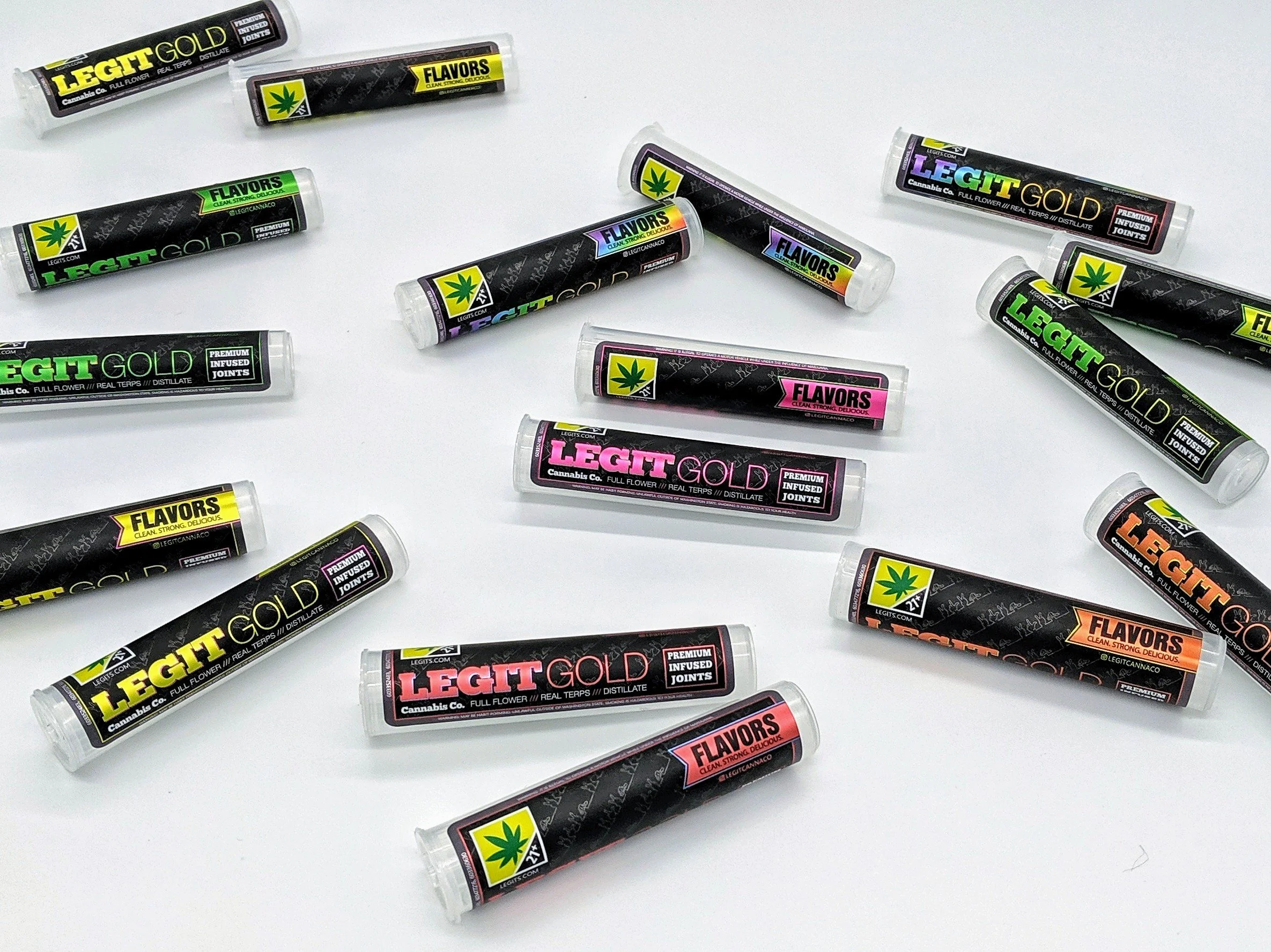 LEGIT FLAVORS — LEGIT GOLD | PREMIUM INFUSED JOINTS