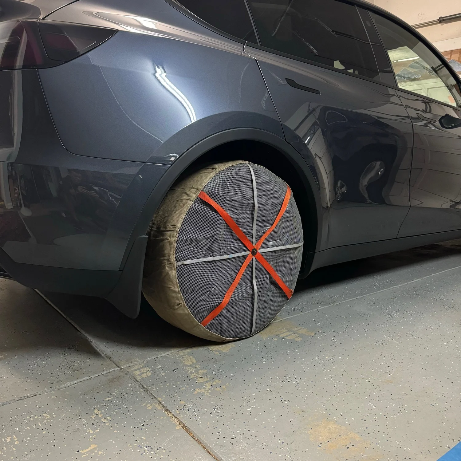 AutoSock - easier alternative to snow chains — Easy Tesla Mods
