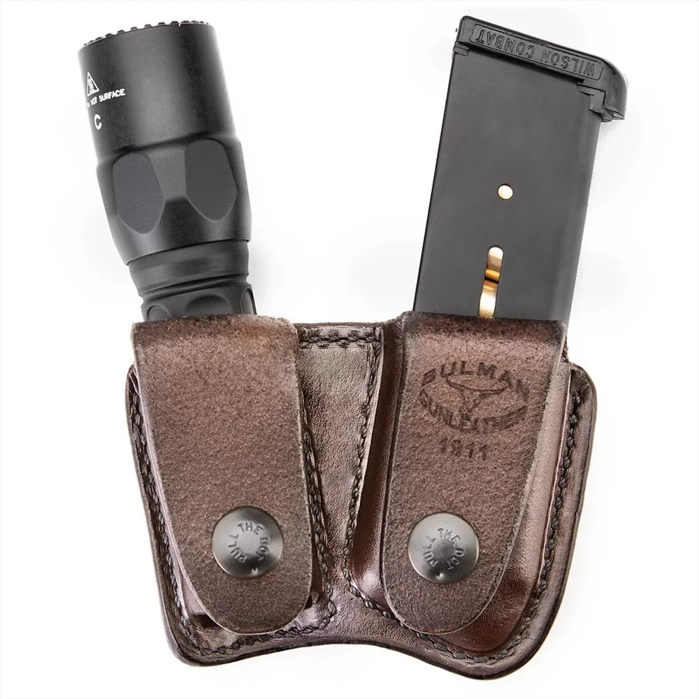 Combo Magazine and Flashlight Case — Bulman Gunleather, LLC