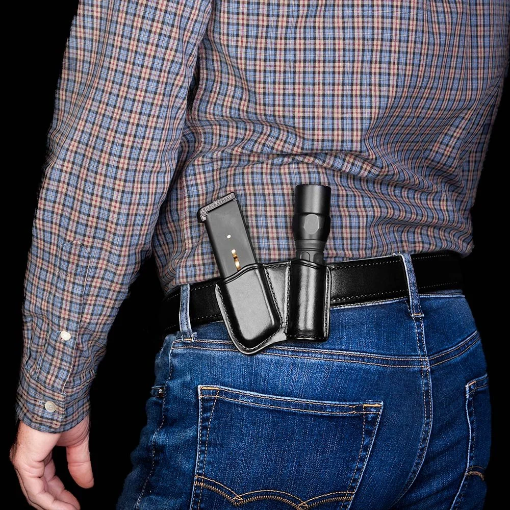 Combo Magazine and Flashlight Case — Bulman Gunleather, LLC