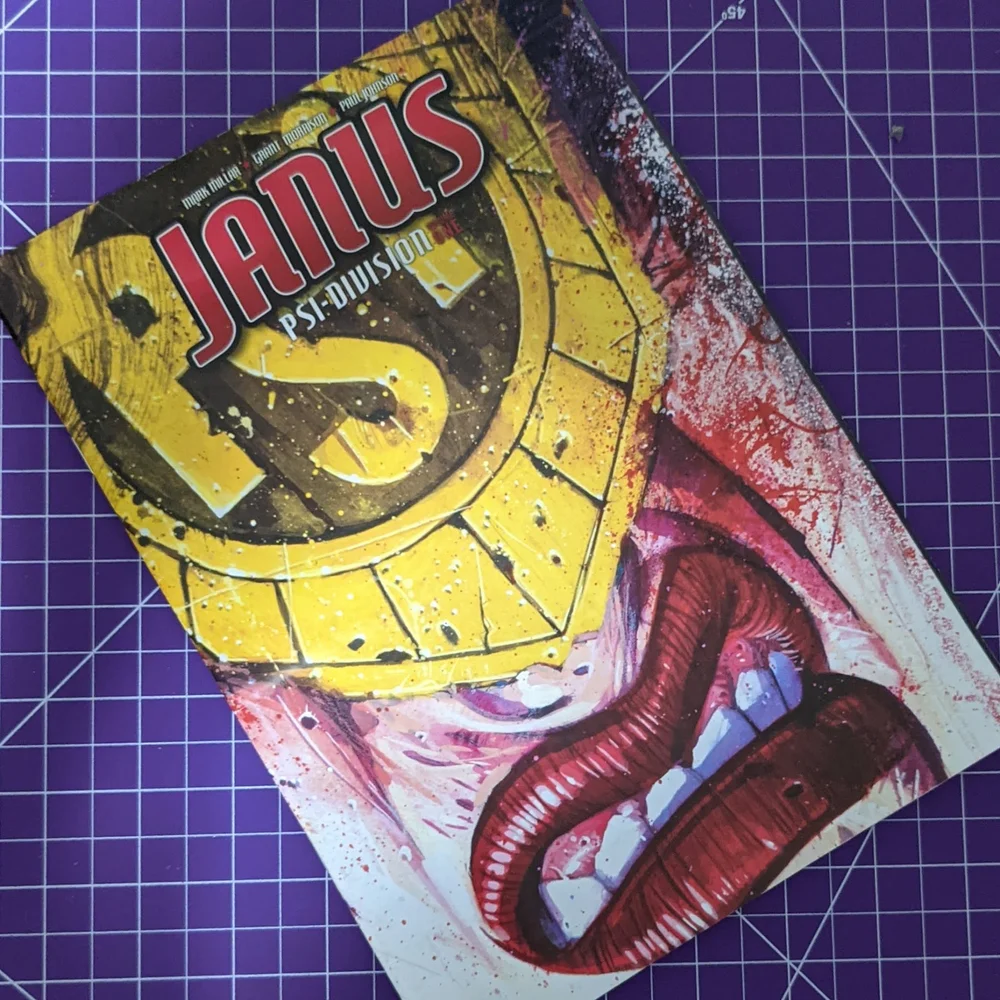 Comic Review // Janus PSI by 2000 AD — Adventures with Peps