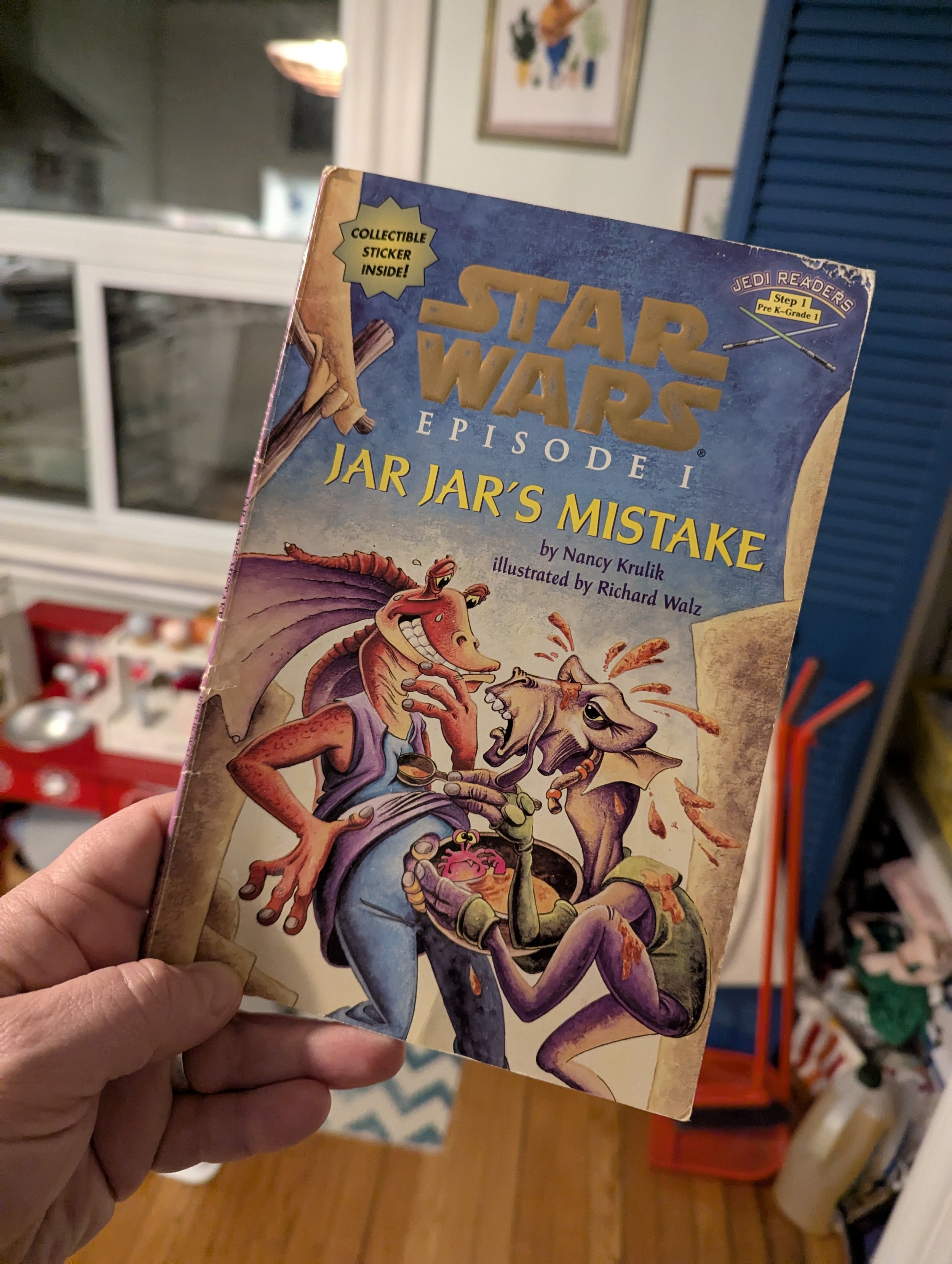 Book Review: Jedi Reader - Jar Jar's Mistake — Adventures with Peps