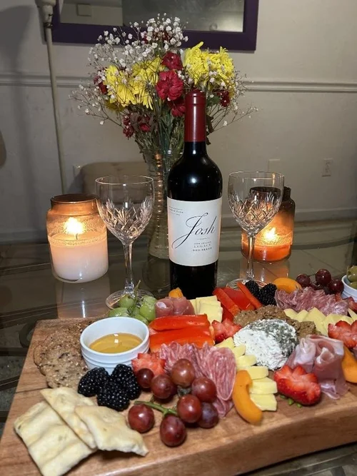 Romantic Date Night Charcuterie Board for Two — Happy Strong Healthy ...