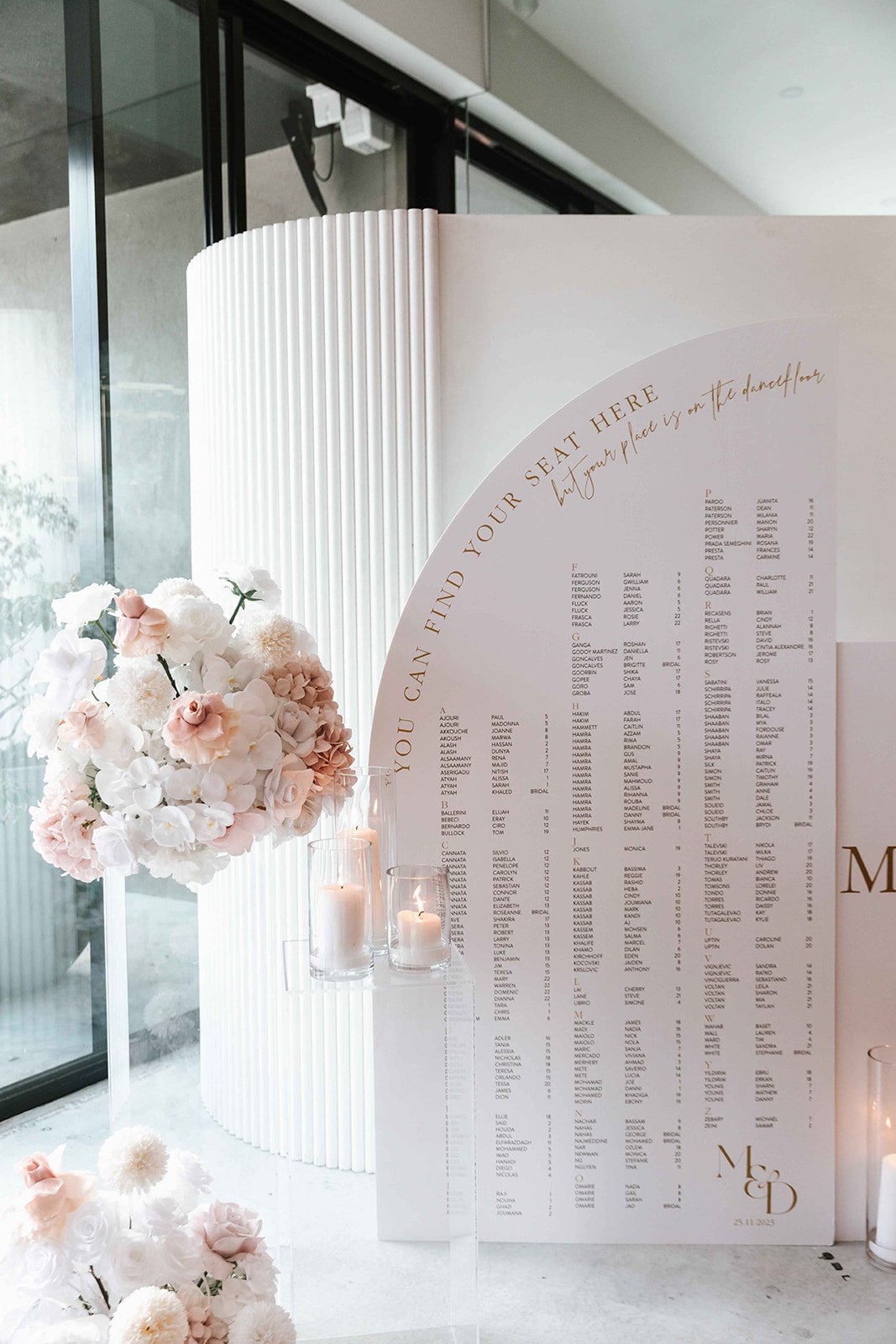 Entry Frames & Seating Charts — ABRA Events