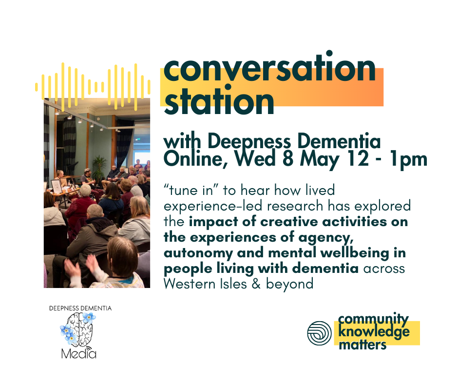 Conversation Station — Community Knowledge Matters