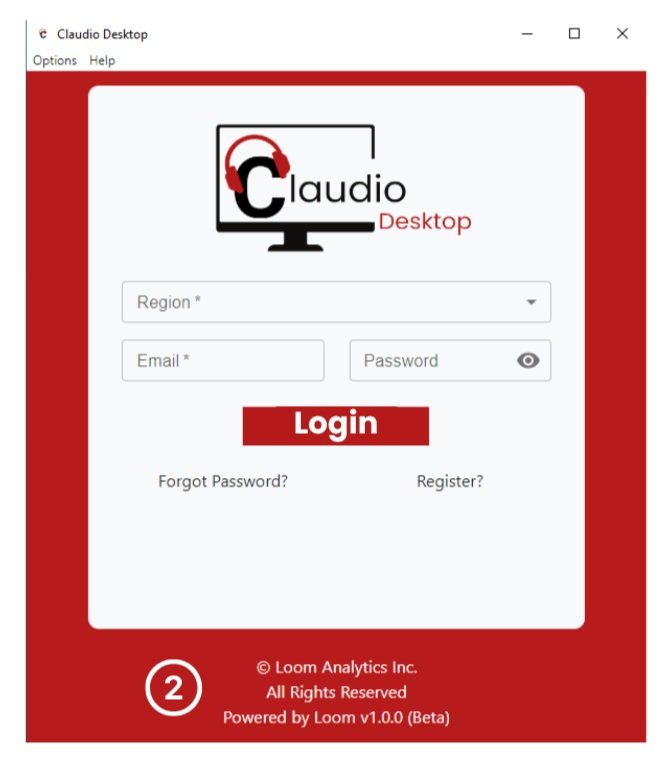 Claudio Desktop — Claudio