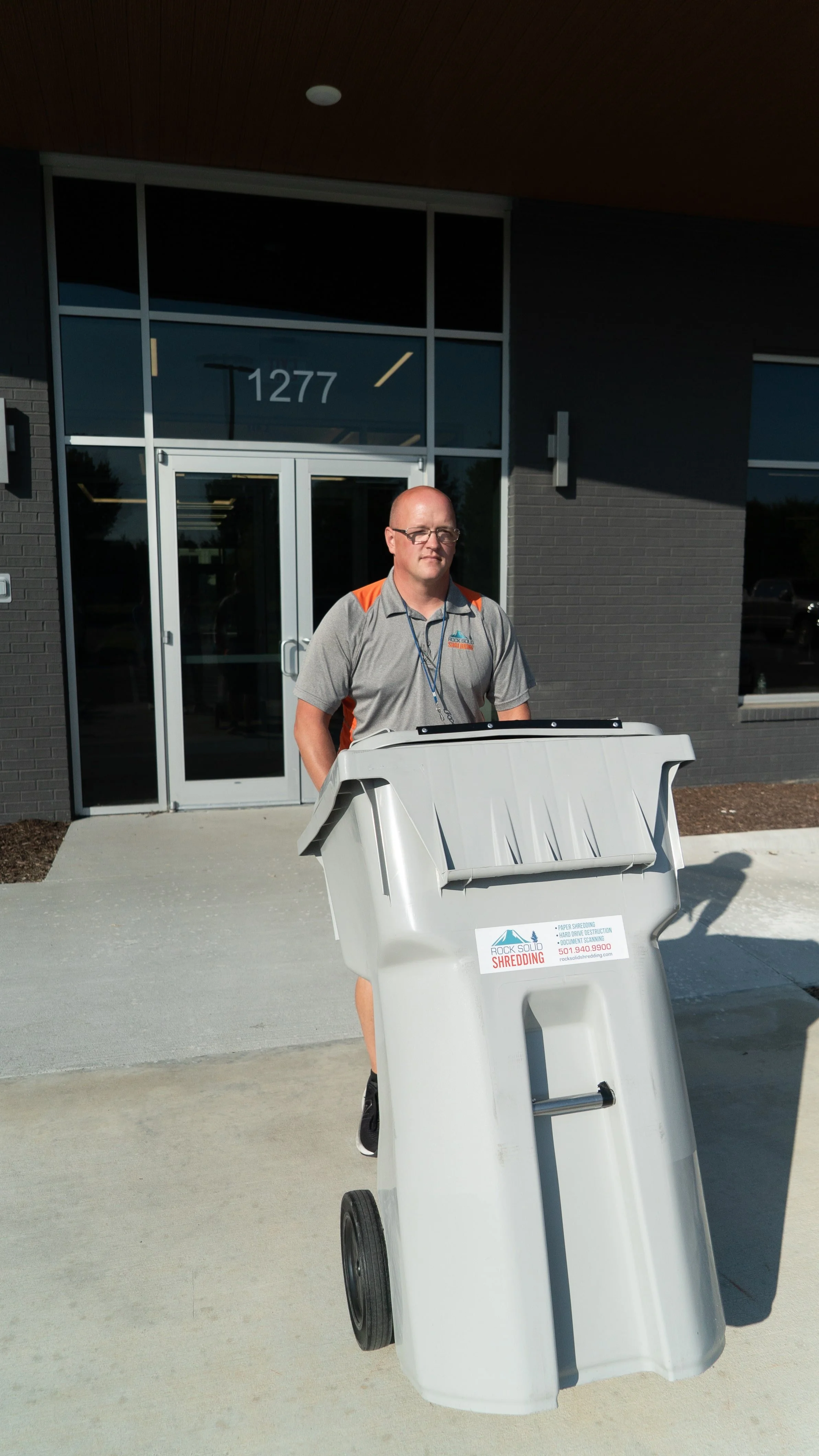 On-Site Paper Shredding Services in AR — Rock Solid Shredding