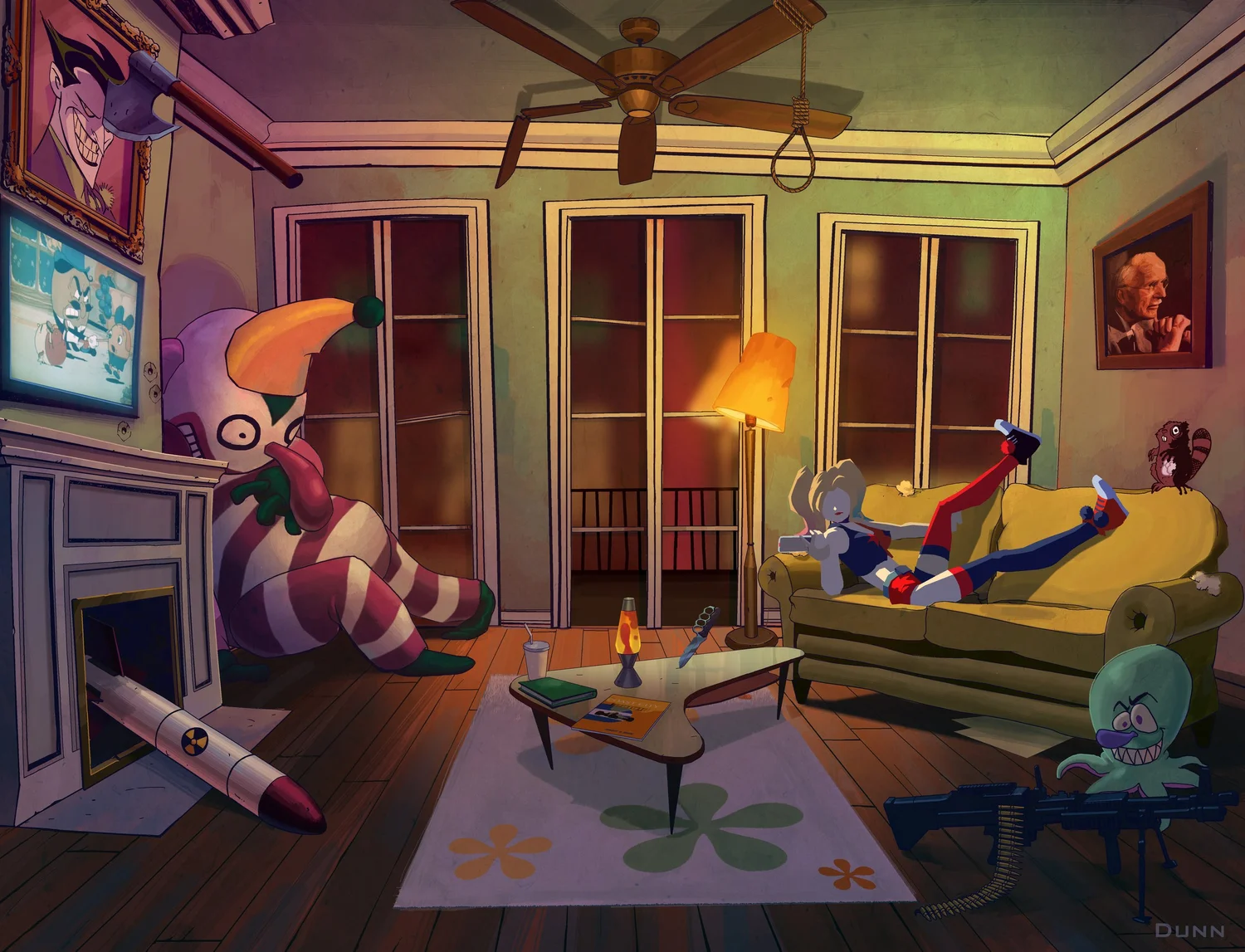 Development Art — Bill Dunn Animation Paint