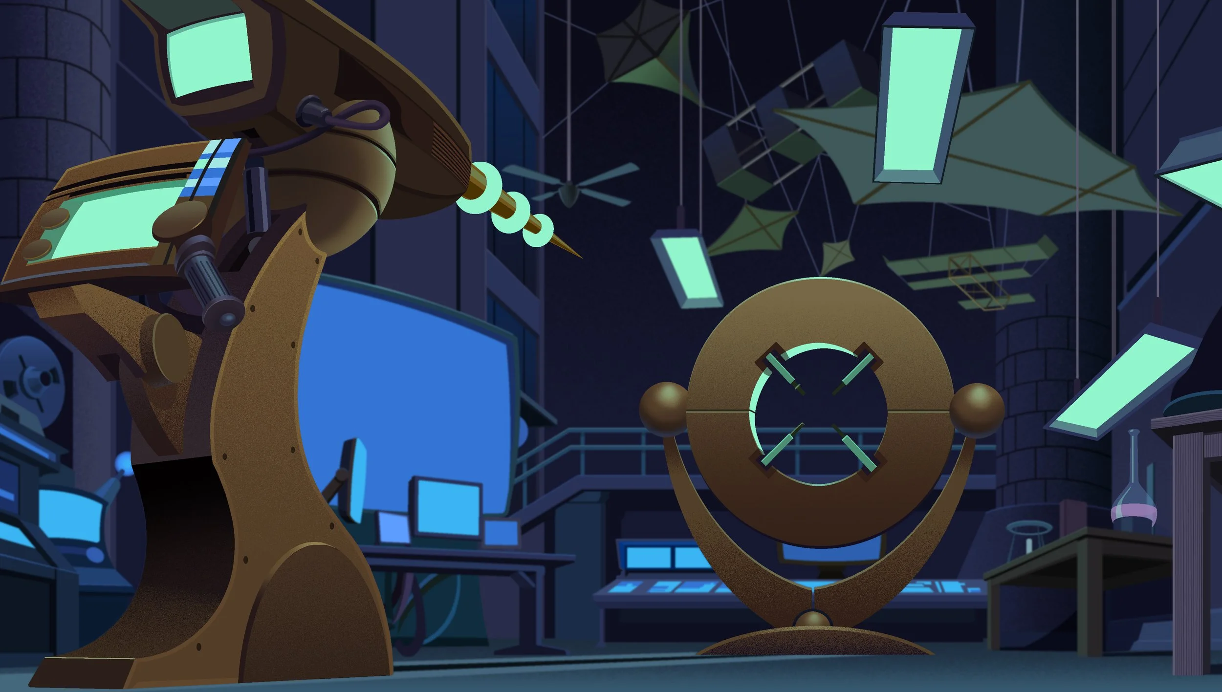 Batman: The Brave and the Bold — Bill Dunn Animation Paint