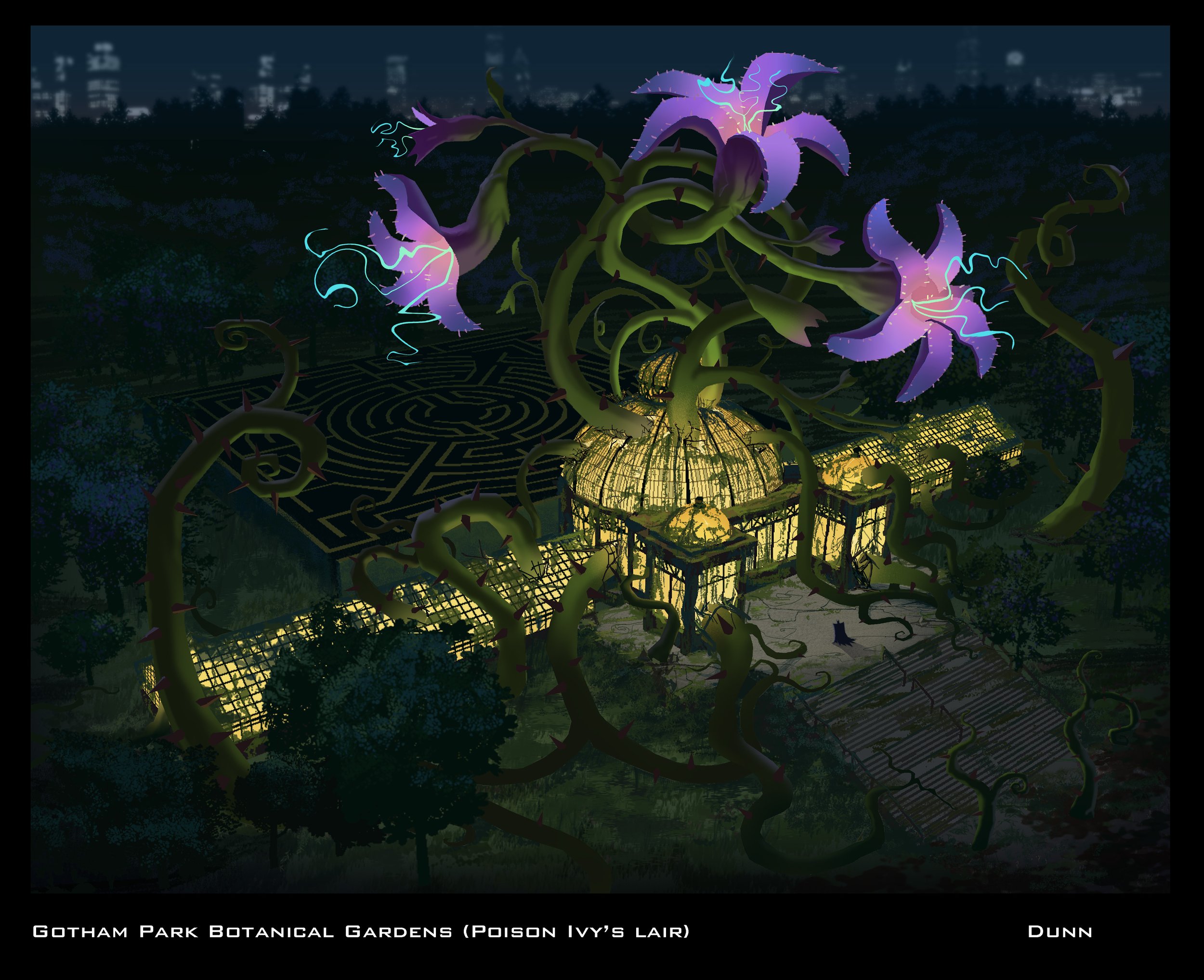 Development Art — Bill Dunn Animation Paint