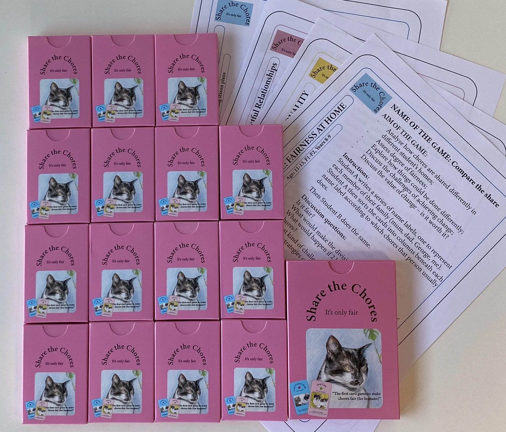 School Tool Pack — Share The Chores