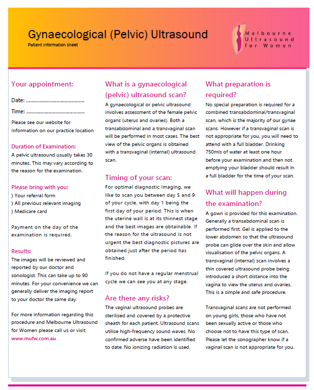 Resource Hub — Melbourne Ultrasound for Women