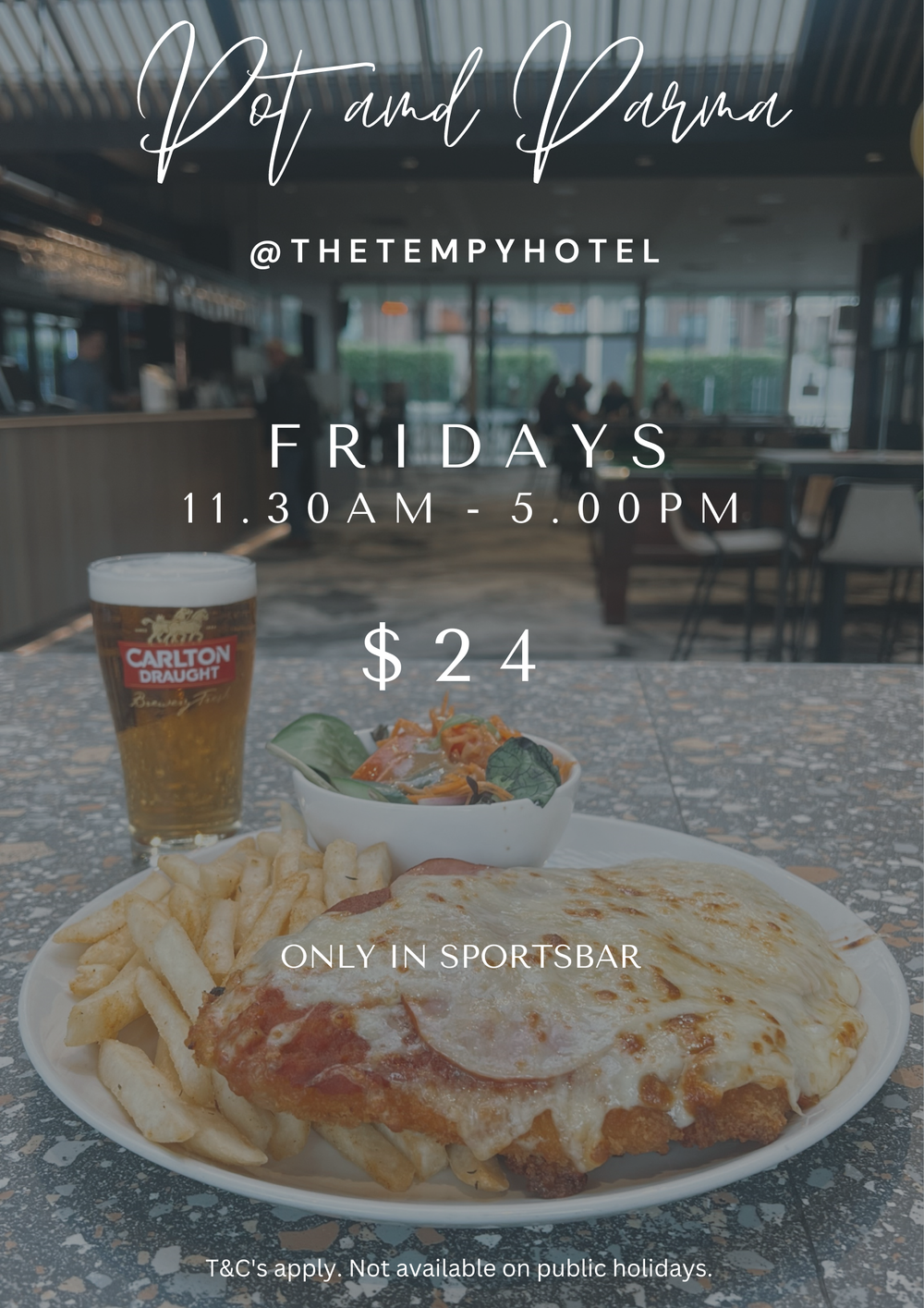 What's On — Tempy Hotel