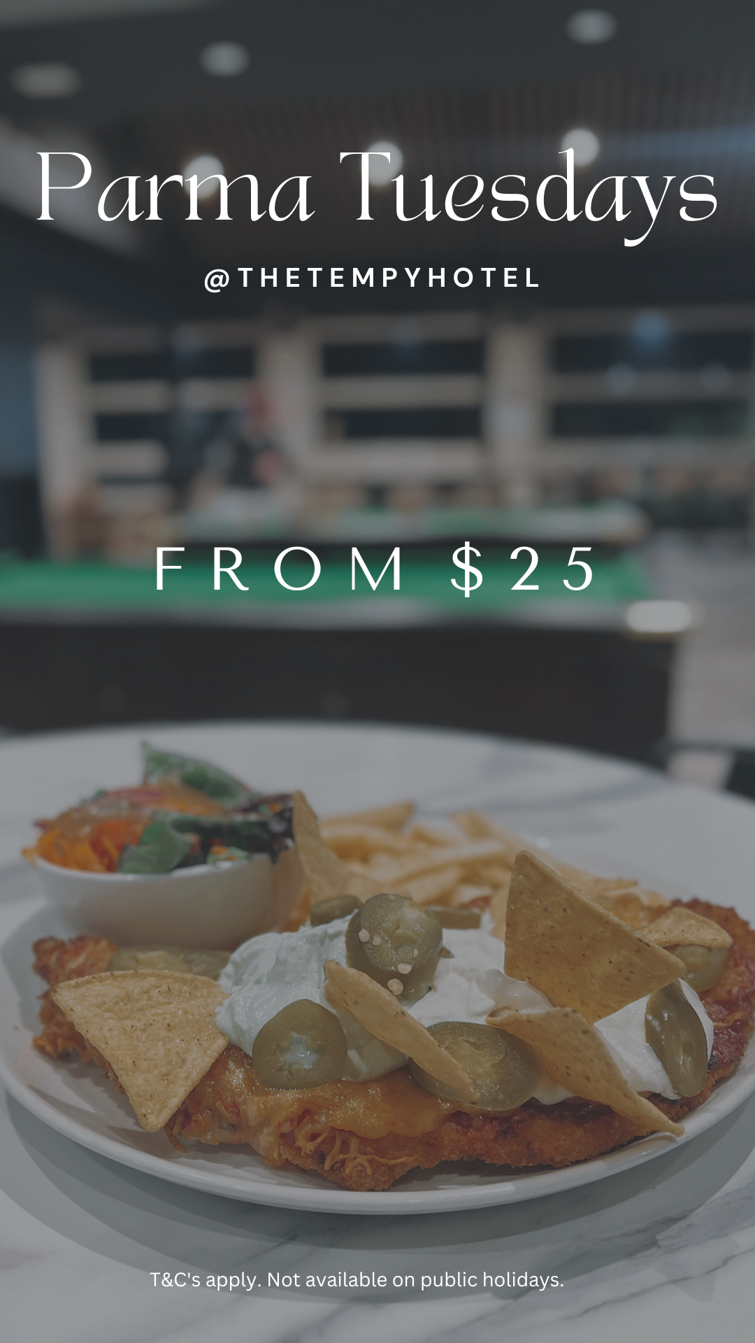 What's On — Tempy Hotel