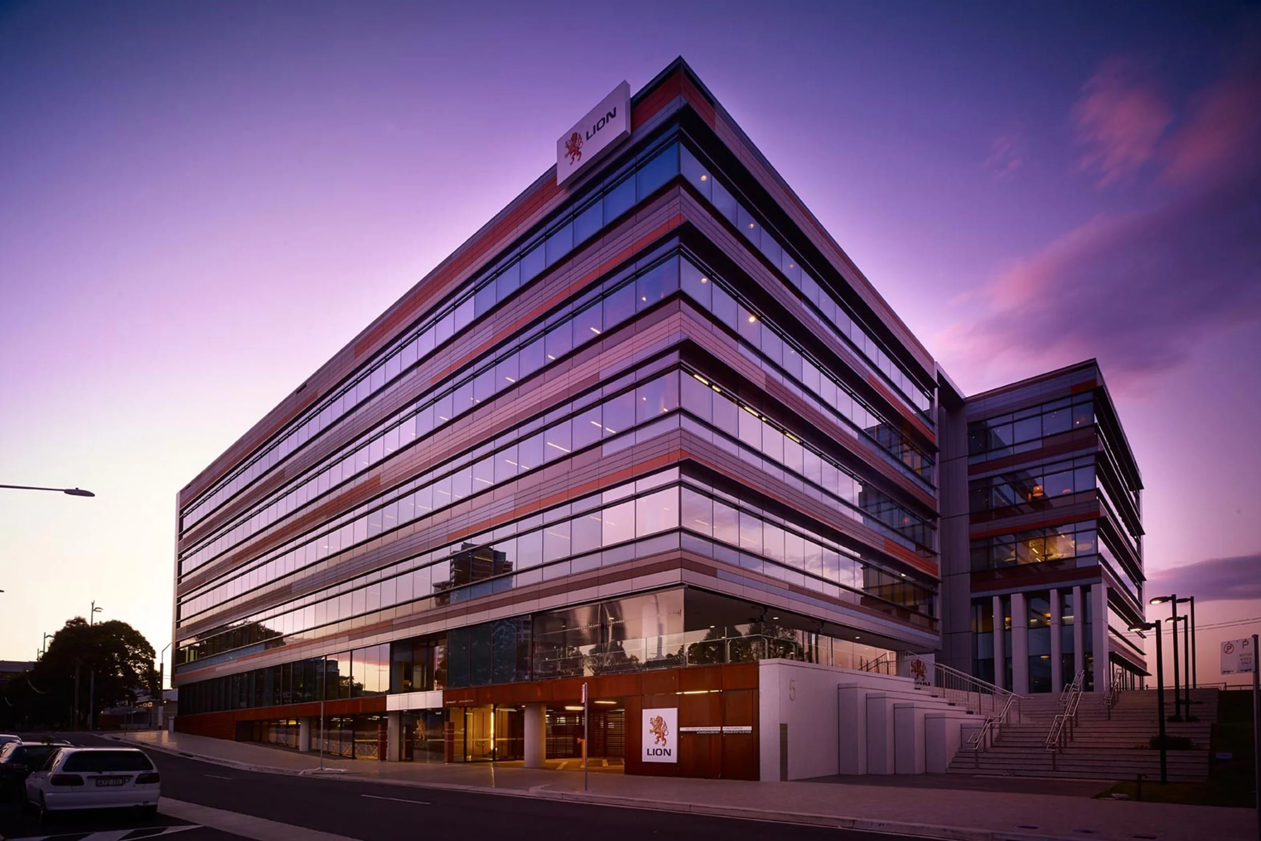 Lion Nathan Offices Sydney Olympic Park Won Door Lion Nathan Offices Sydney Olympic Park Won Door