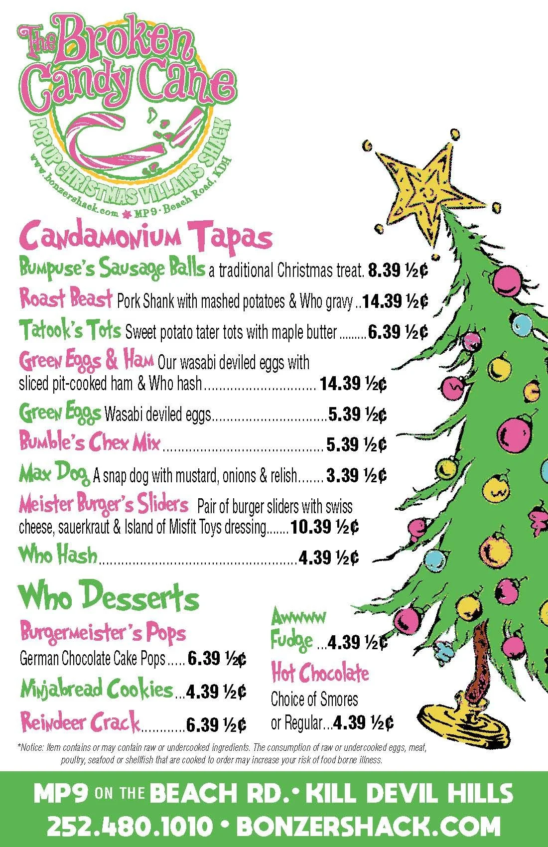The Broken Candy Cane — The 12 Bars of Christmas
