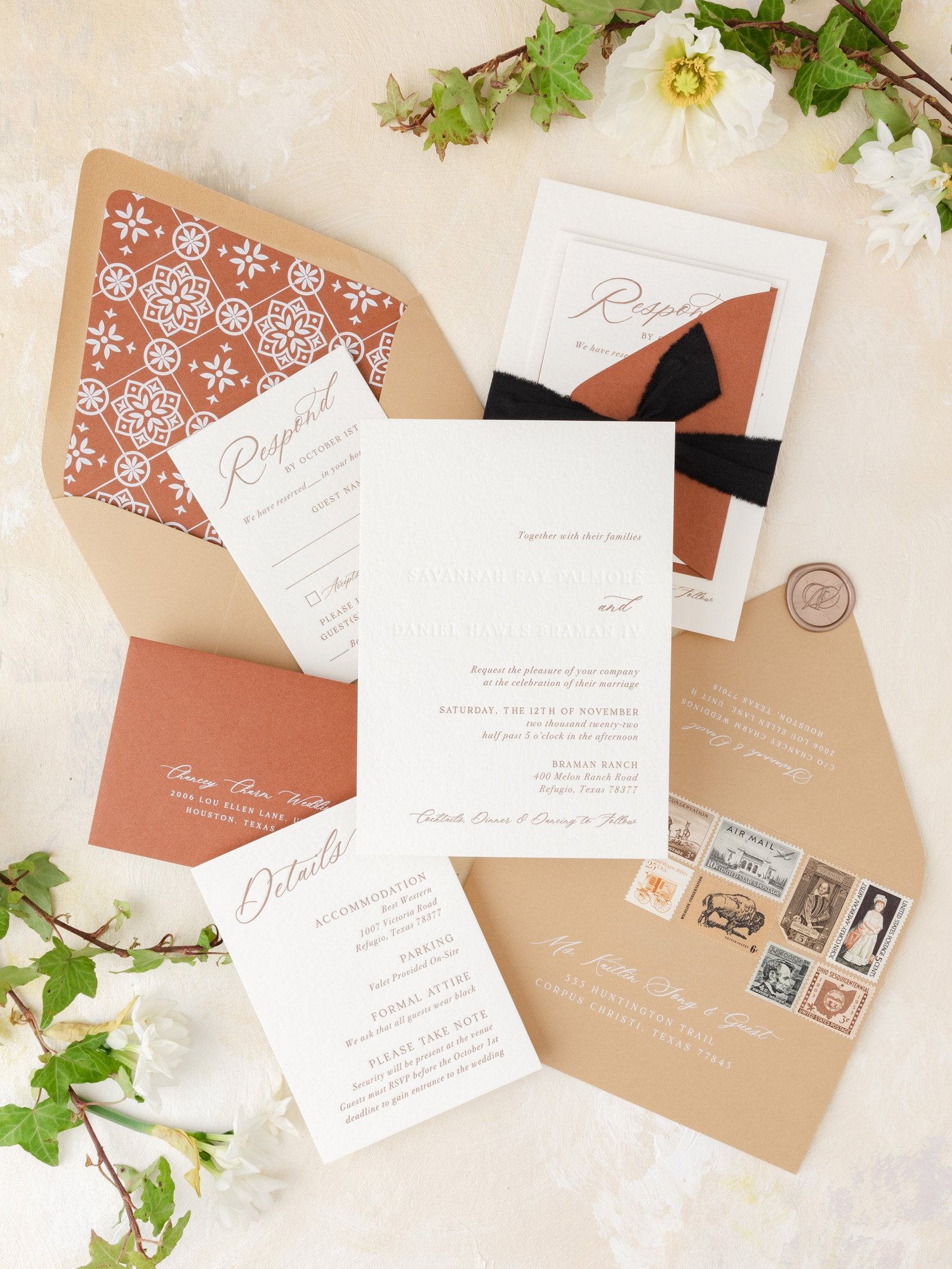 Wedding Invitations — Hazelwood Paper Co.