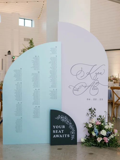Escort Cards & Displays — Hazelwood Paper Co.
