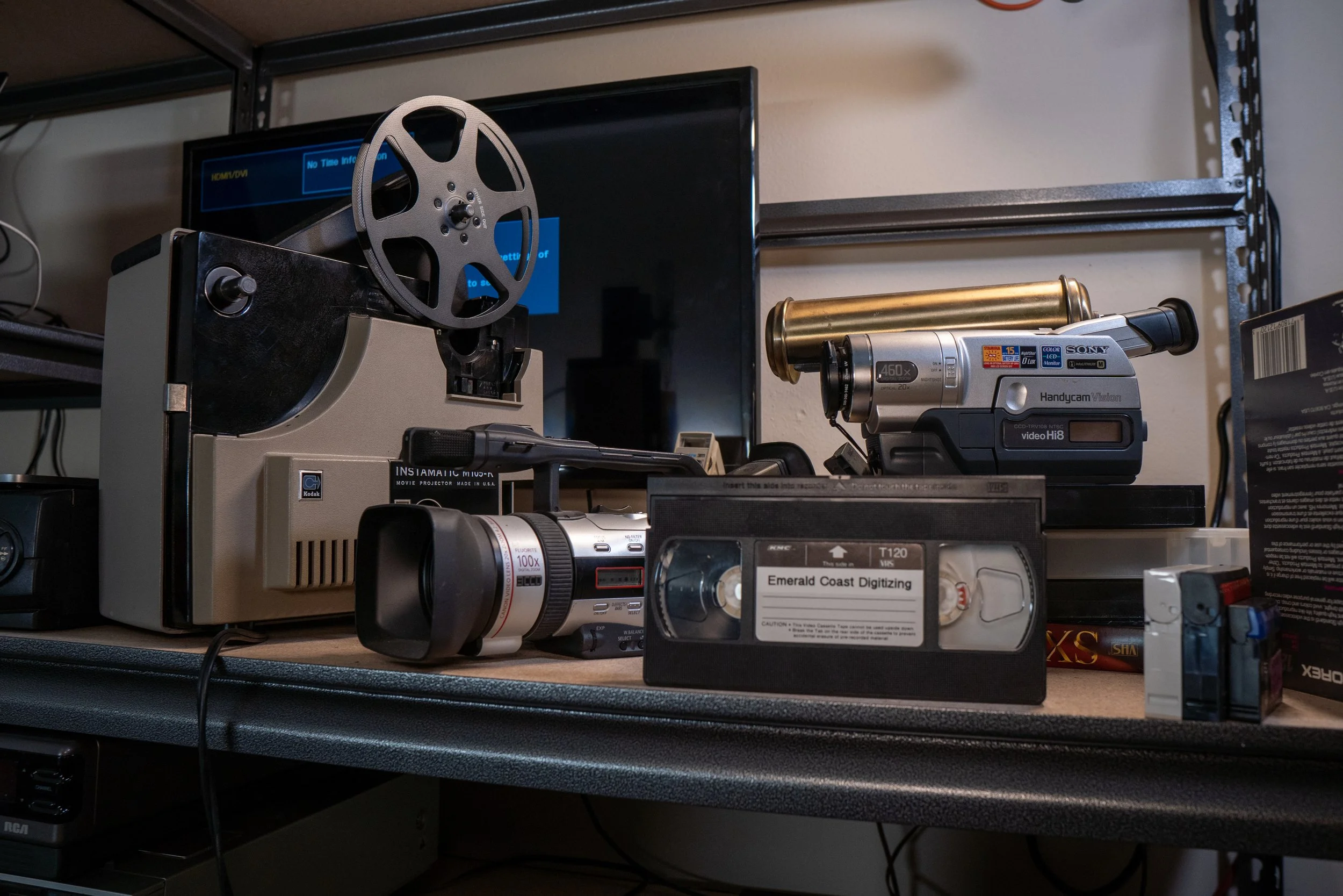 Tape and Film Transfers in Pensacola FL - Emerald Coast Digitizing