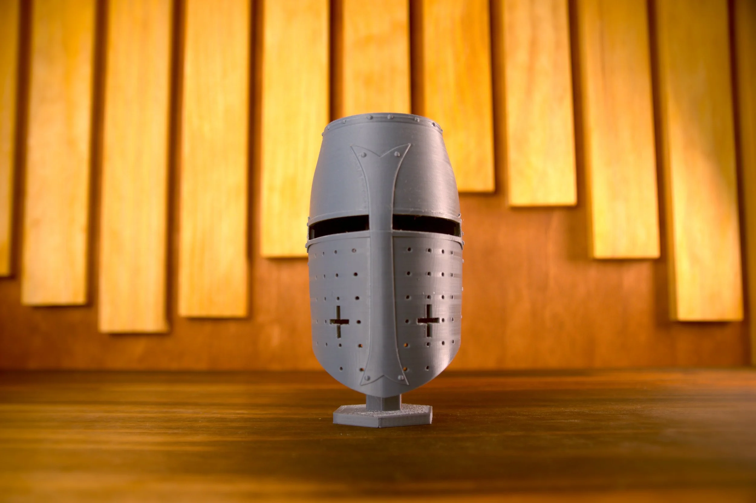 Templar Knight Crusader Helmet 3D Print Model