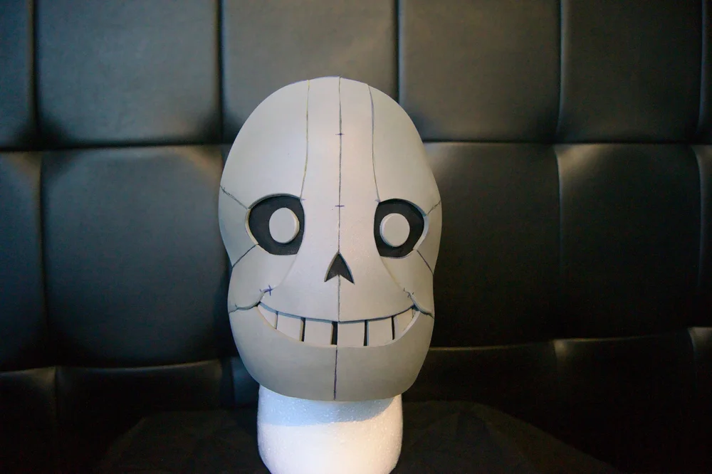 Free Sans Foam Mask Pattern - Undertale