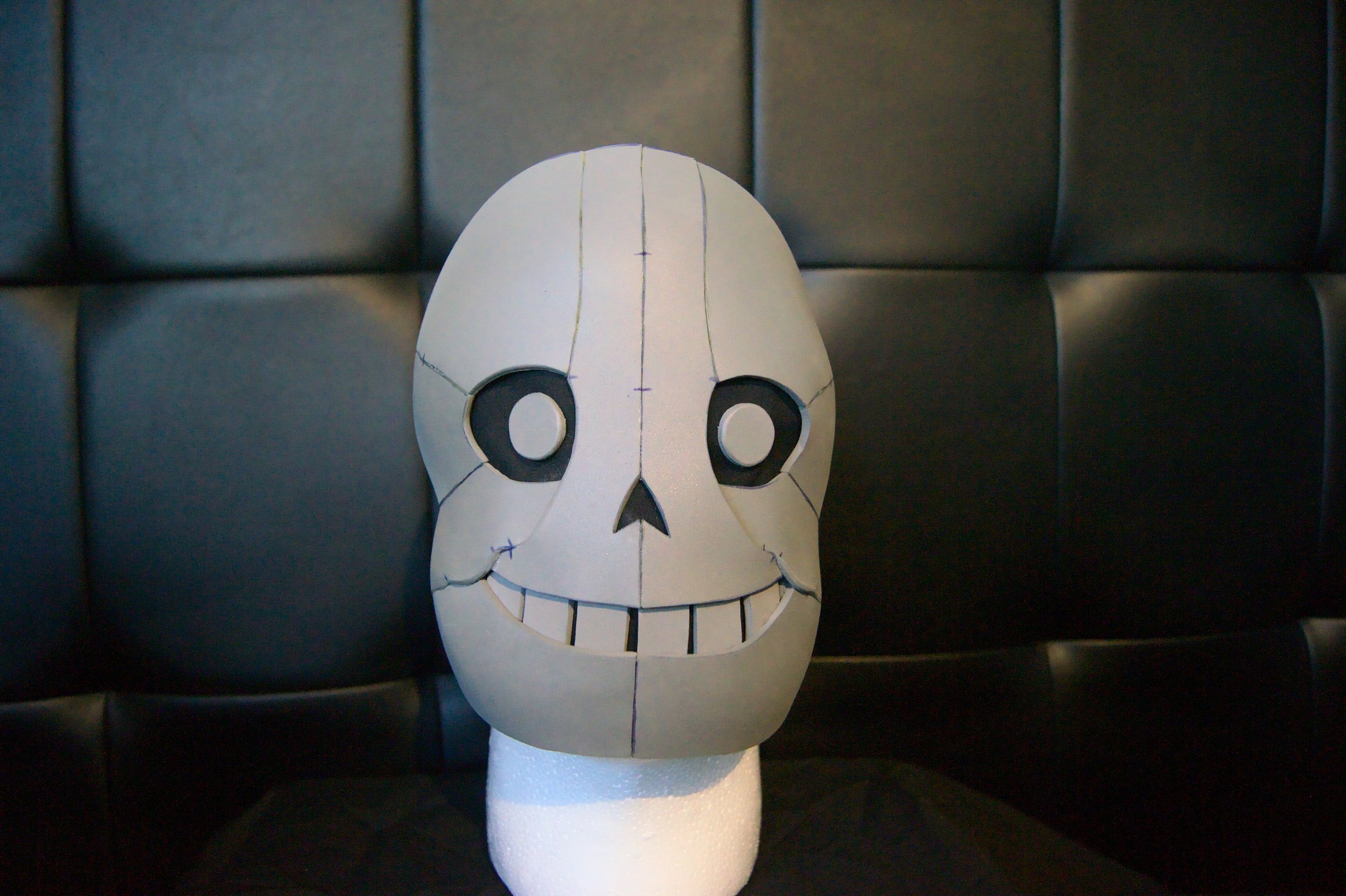 Free Sans Foam Mask Pattern - Undertale