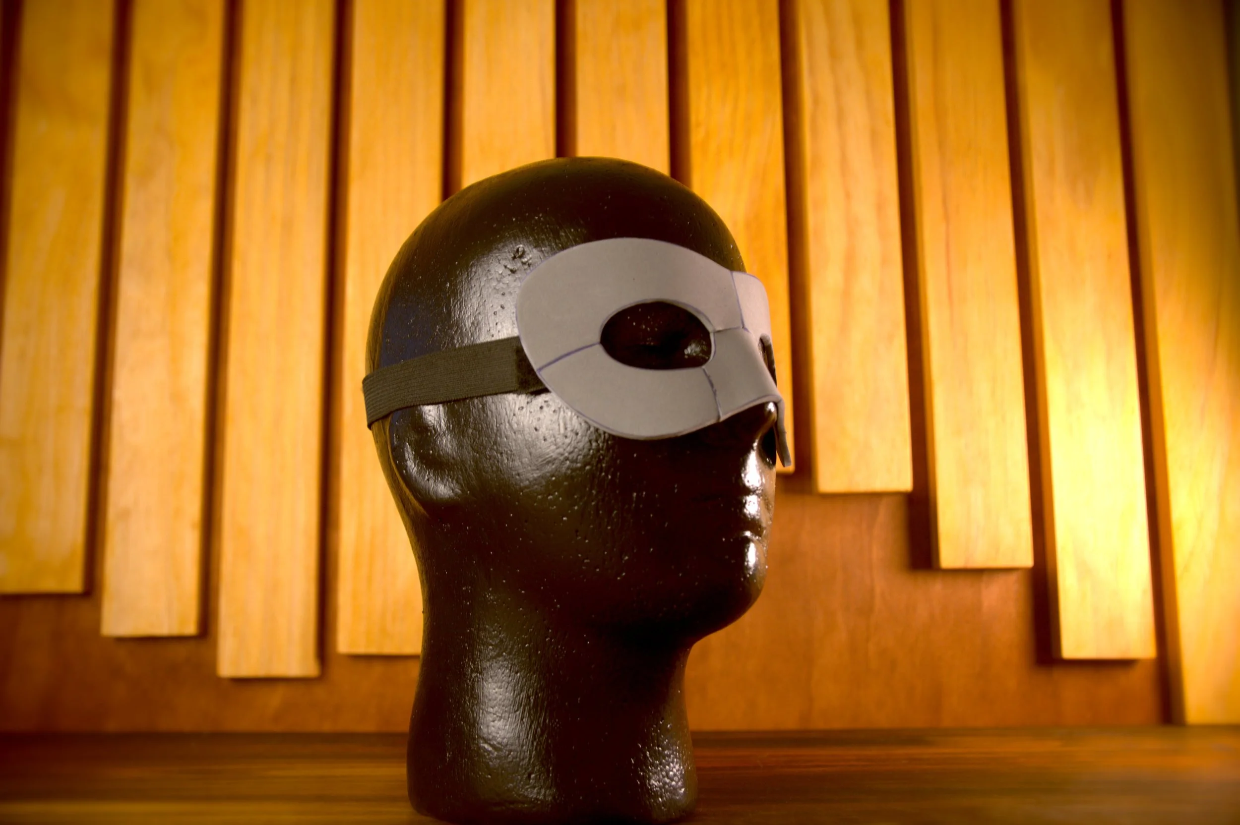 Hero and Villain Mask Foam Pattern
