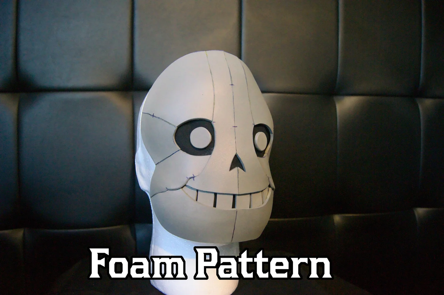 Free Sans Foam Mask Pattern - Undertale
