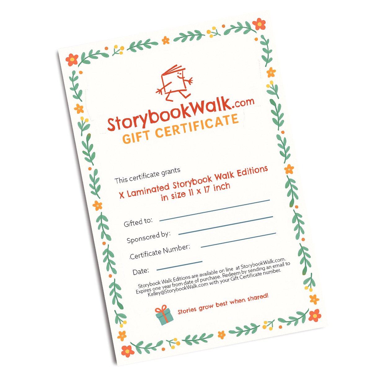 How to create a Storybook Walk — StorybookWalk.com