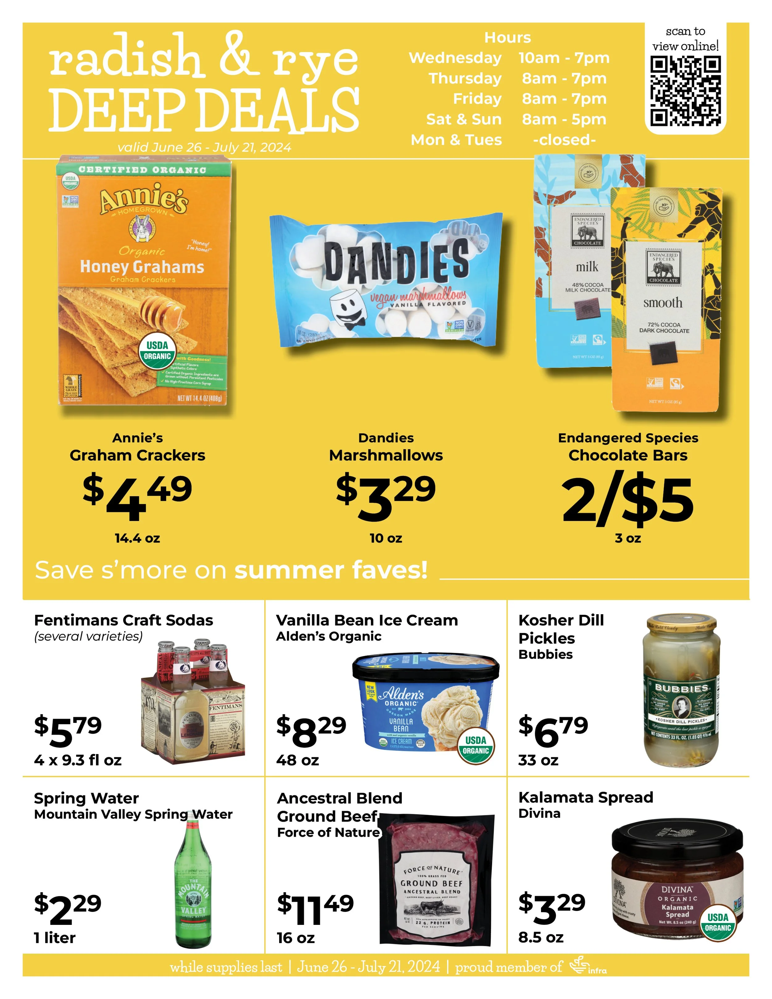 Newsletter & Deals — Radish & Rye Food Hub