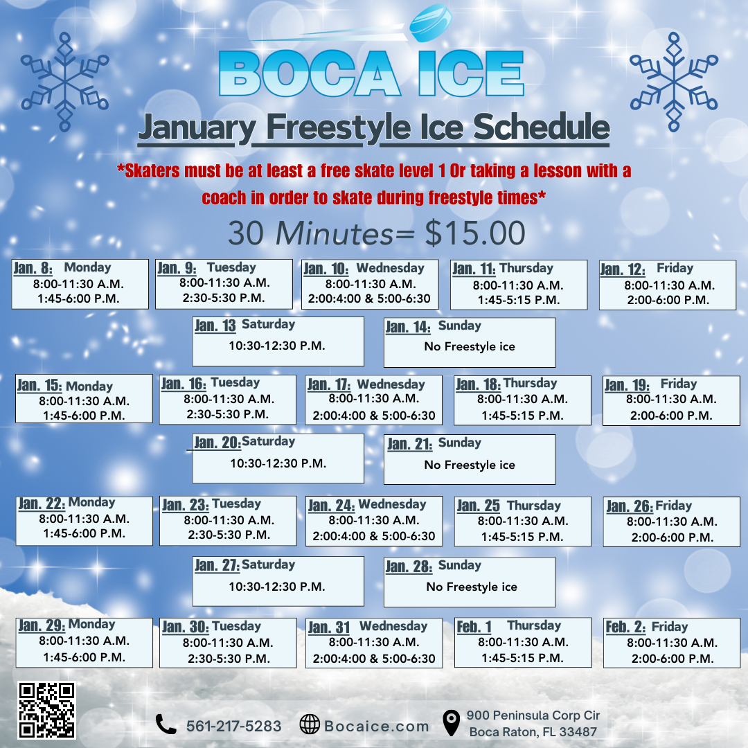 Freestyle Skating — Boca Ice
