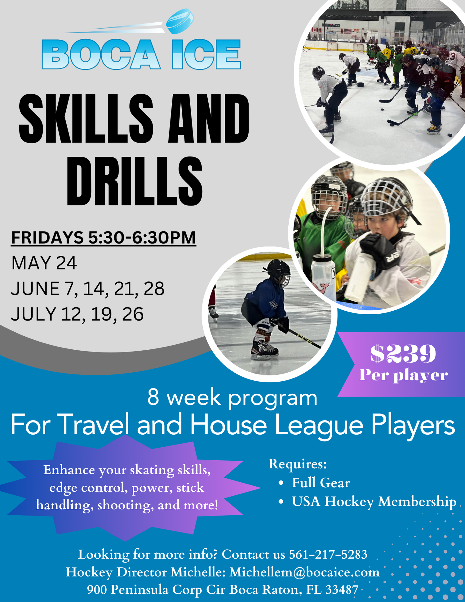 Youth Hockey — Boca Ice