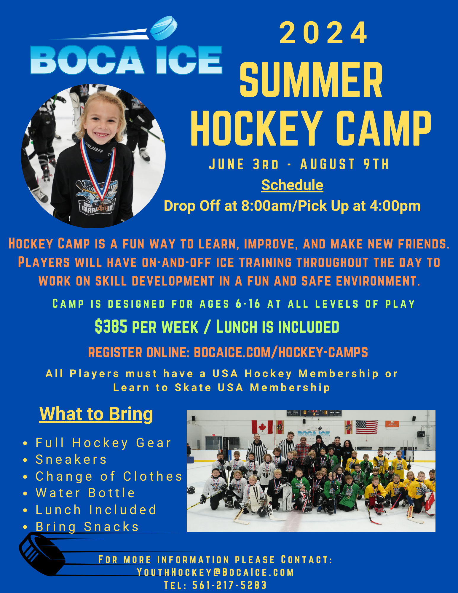 Boca Ice Camps — Boca Ice