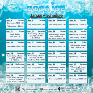 Public Skating — Boca Ice