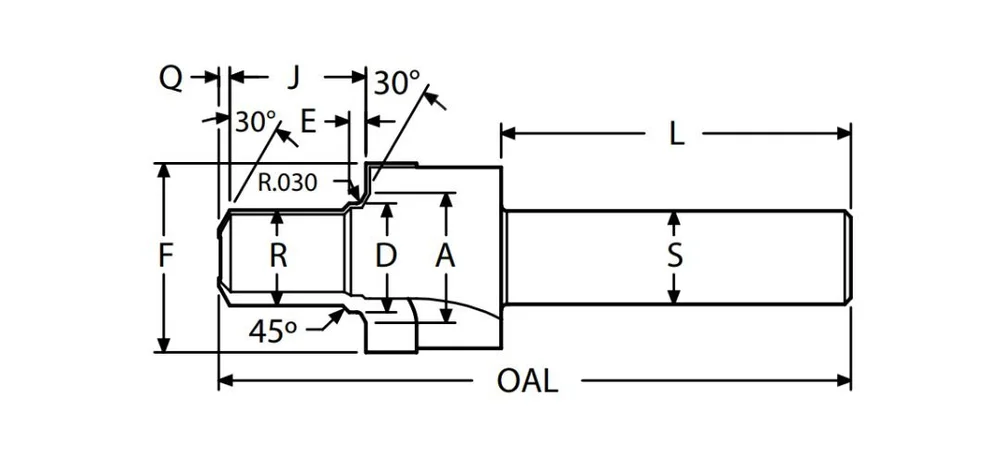 AS5202-R Reamer Pilot Port Tools | Scientific Cutting Tools ...
