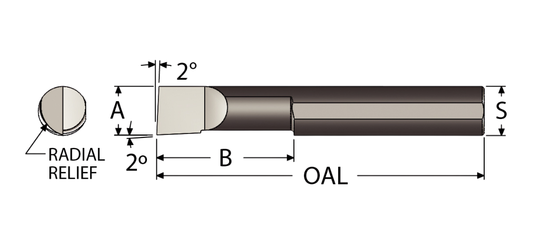 Radial Relief Boring Bars — Scientific Cutting Tools, Inc.