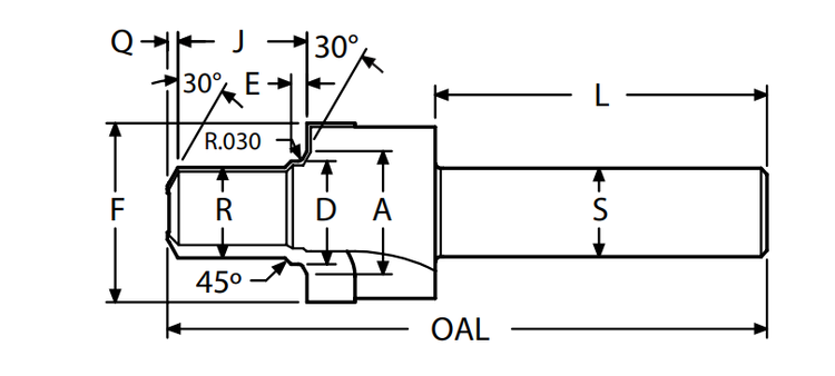 AS5202-R Reamer Pilot Port Tools | Scientific Cutting Tools ...