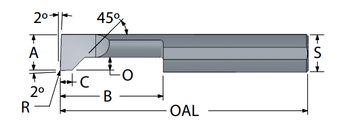 Back Chamfer Boring Bars — Scientific Cutting Tools, Inc.