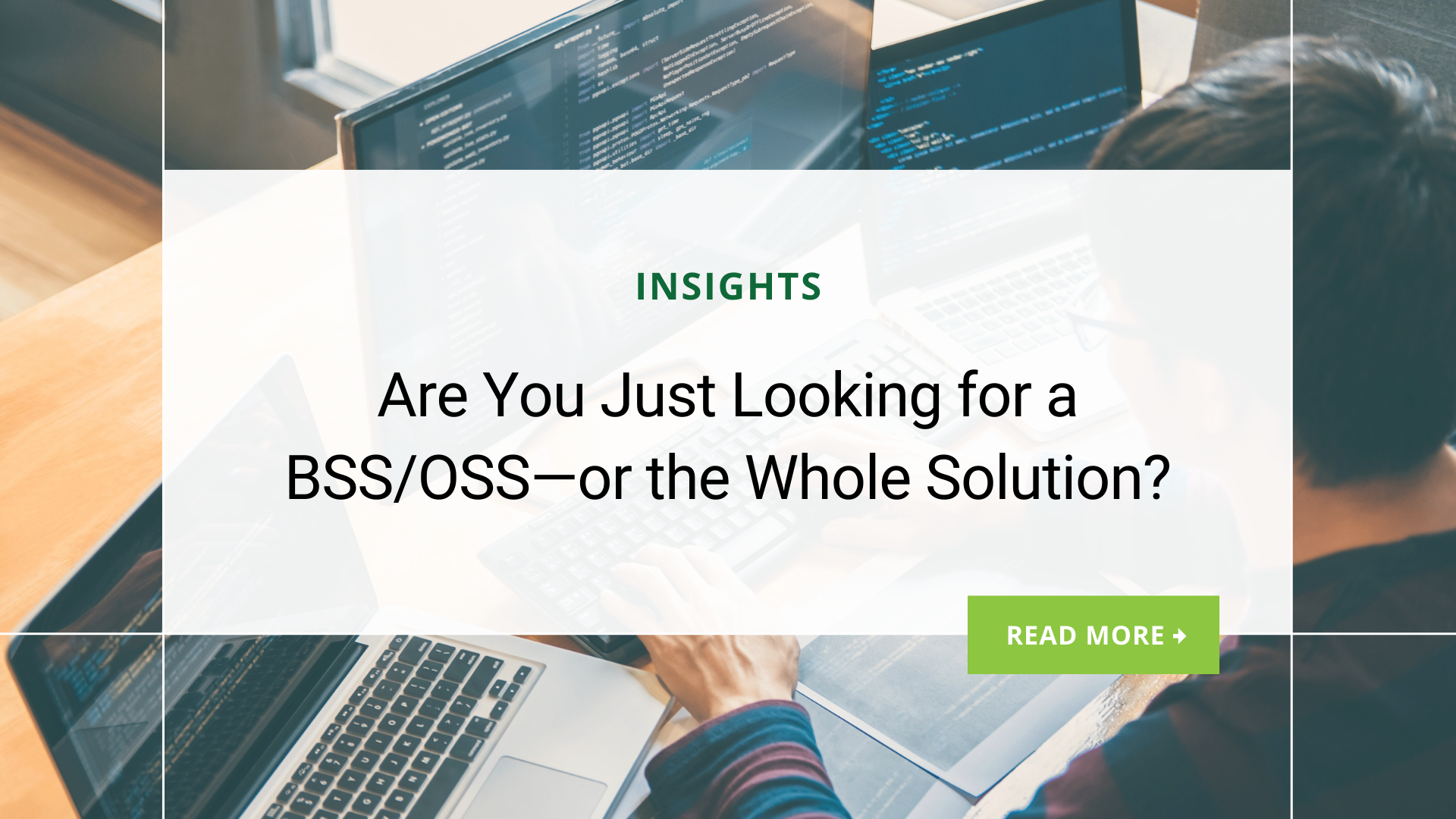 Are You Looking for a BSS/OSS or the Whole Solution? — Fibersmith