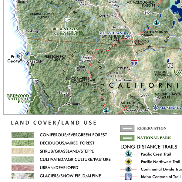 Columbia Basin Map — Mitchell Geography