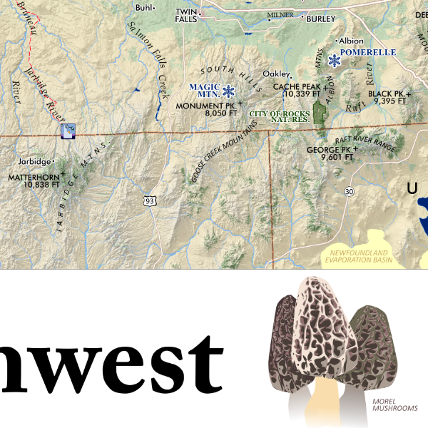 Columbia Basin Map — Mitchell Geography